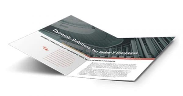 Half Fold Brochure Printing | PGprint.com Marietta, GA
