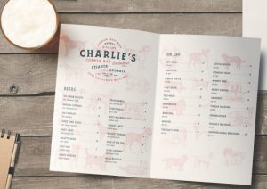 Half Fold Menu | Custom Half Fold Menu | Half Fold Menus | PGprint