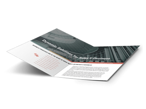Half Fold Brochures | Custom Half Fold Brochures | Half Fold Brochure