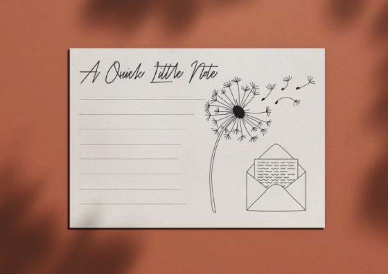 Notecard | Note Card | Notecards | PGPrint