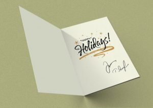 Folded Holiday Cards | Custom Folded Holiday Cards | Folded Holiday Card