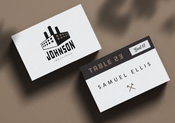 Place Card | Wedding Place Cards | Place Cards | PGprint