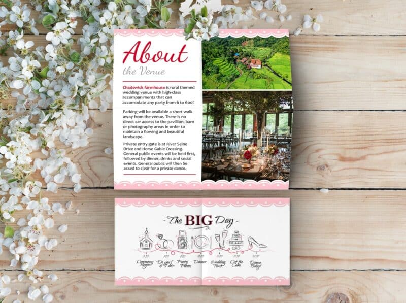 Create Your Own Event Mini Schedules (or Pocket Schedules!) - PGprint