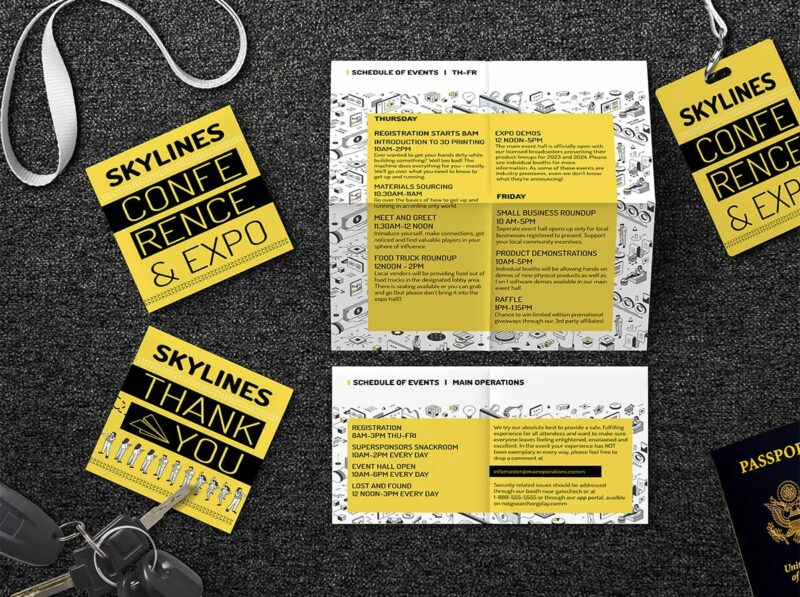 Create Your Own Event Mini Schedules (or Pocket Schedules!) - PGprint